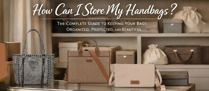 The Complete Guide: How Can I Store My Handbags? – Montana West World