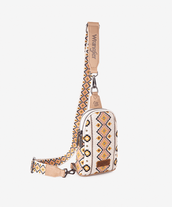 Wrangler Southwestern Aztec Print Sling Bag - Montana West – Montana ...