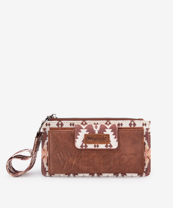 Wrangler Aztec Print Wristlet - Montana West – Montana West World